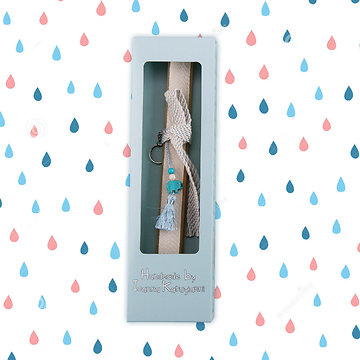 Easter candle with elephant keychain - klosti.com